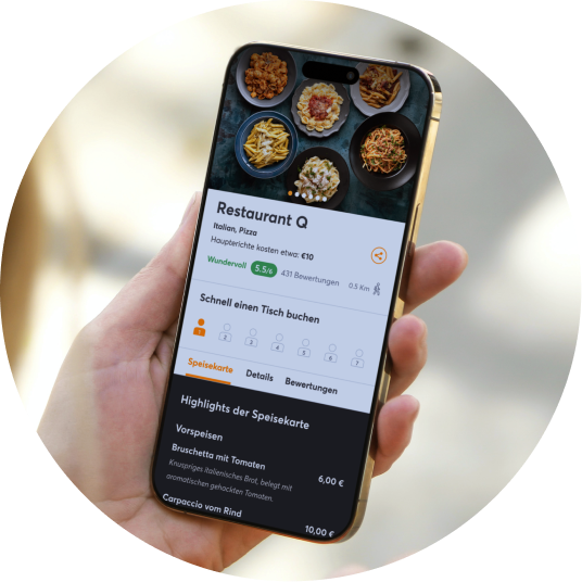 Restaurant-Reservierungssystem | Quandoo for Restaurants Deutschland